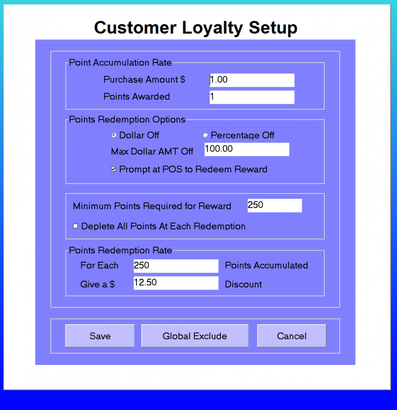 Customer Loyalty - TigerPOS
