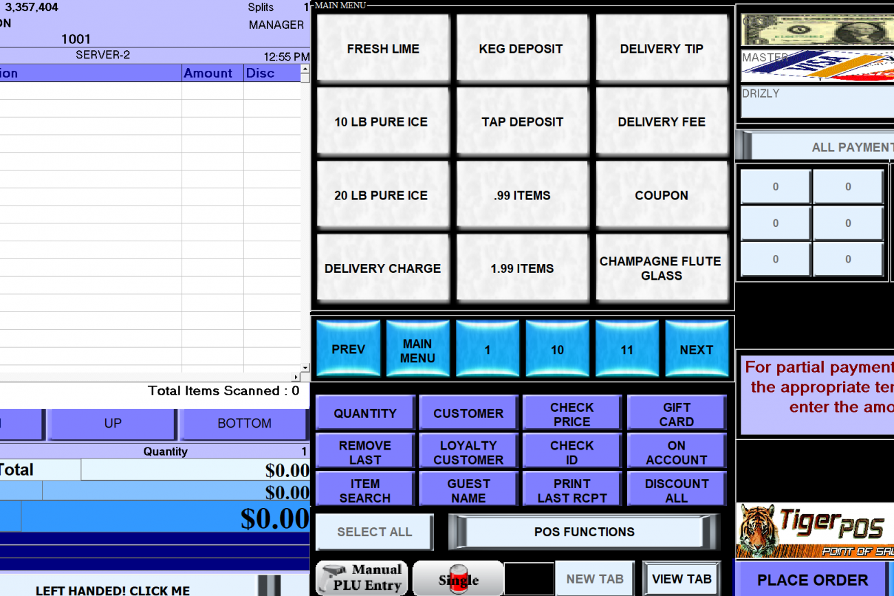 Liquor Wine Point of Sale Merchant Services by TigerPOS
